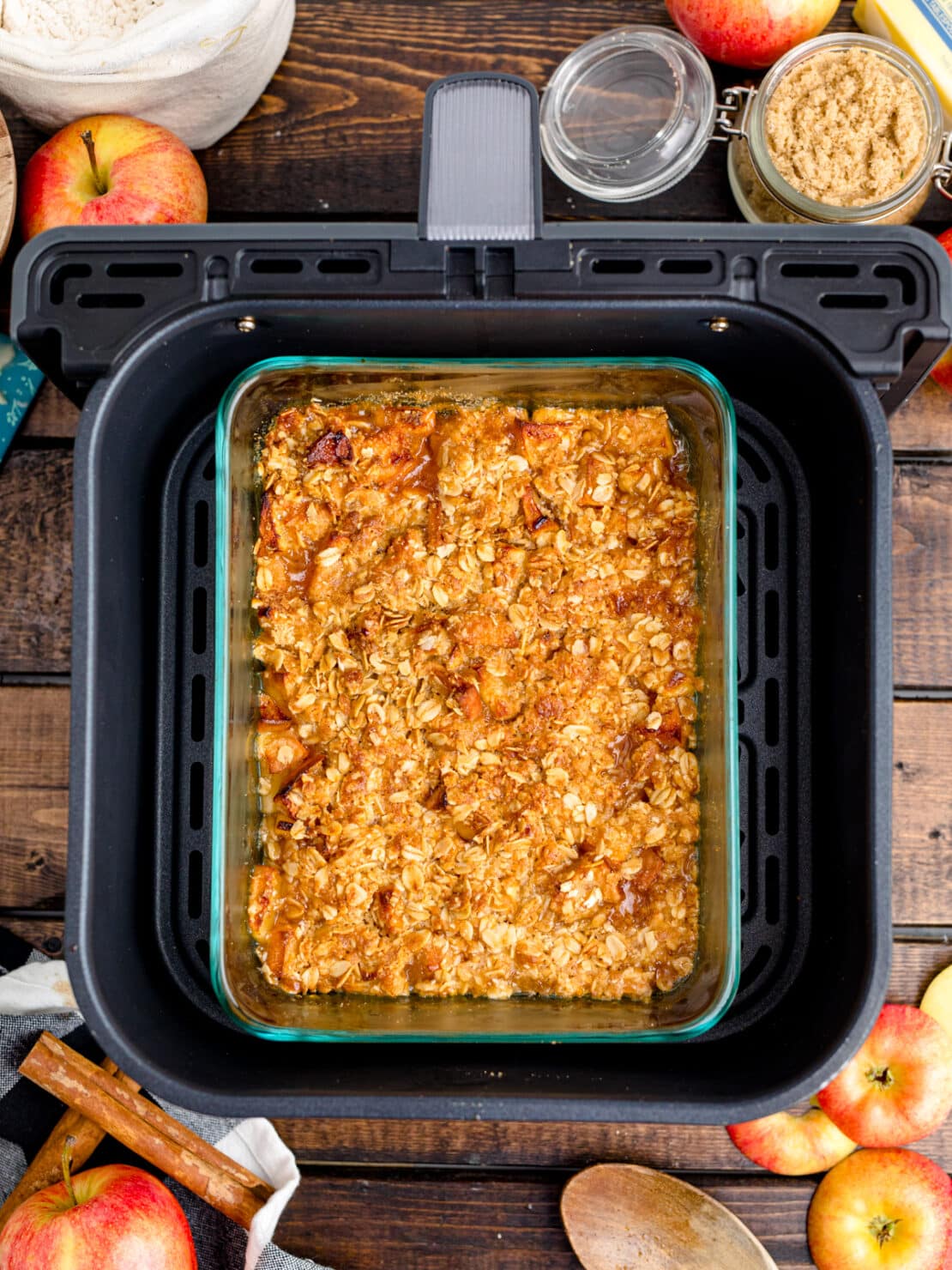 Air Fryer Apple Crisp - My Air Fryer Kitchen