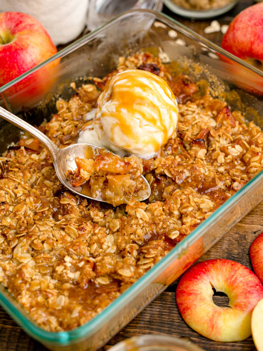 Air Fryer Apple Crisp - My Air Fryer Kitchen