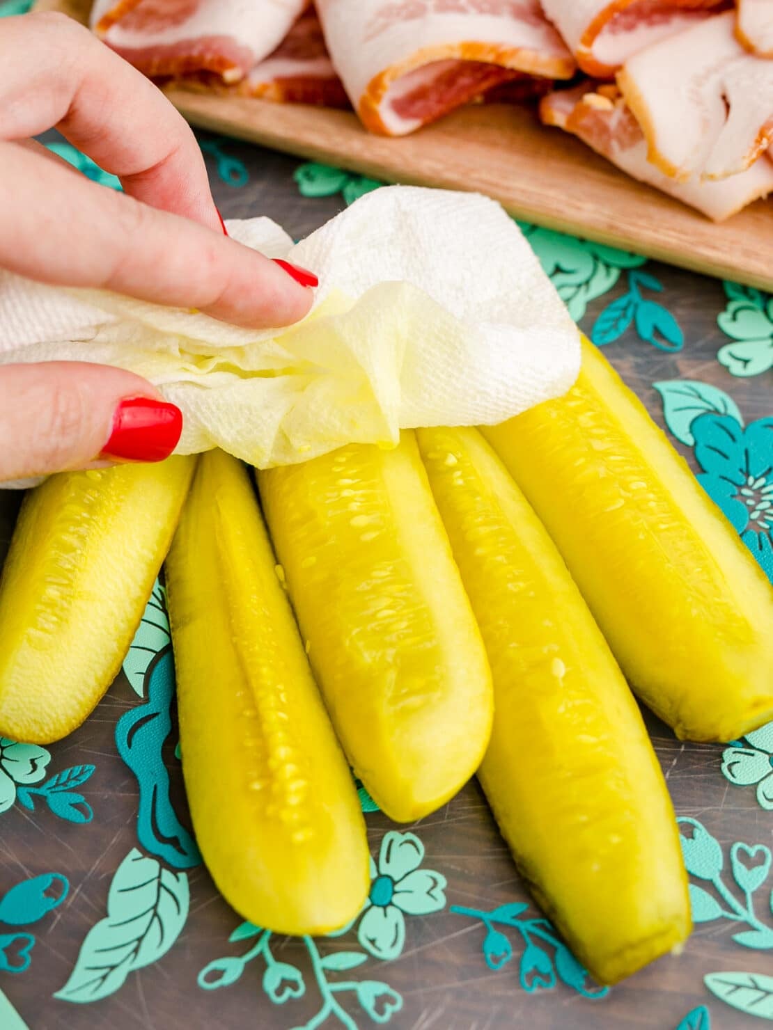 Air Fryer Bacon Wrapped Pickles - My Air Fryer Kitchen