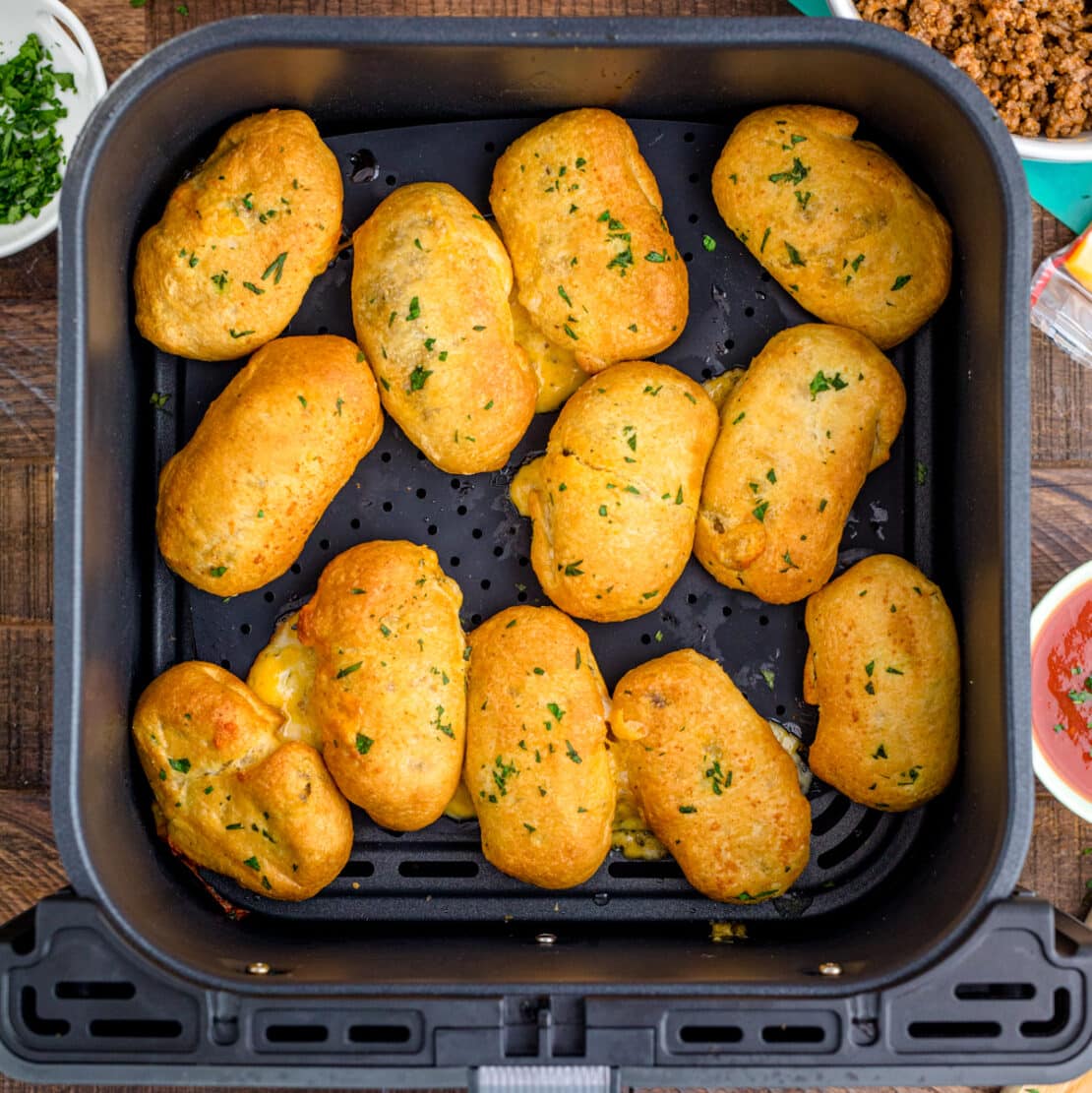 Air Fryer Cheesy Taco Sticks - My Air Fryer Kitchen