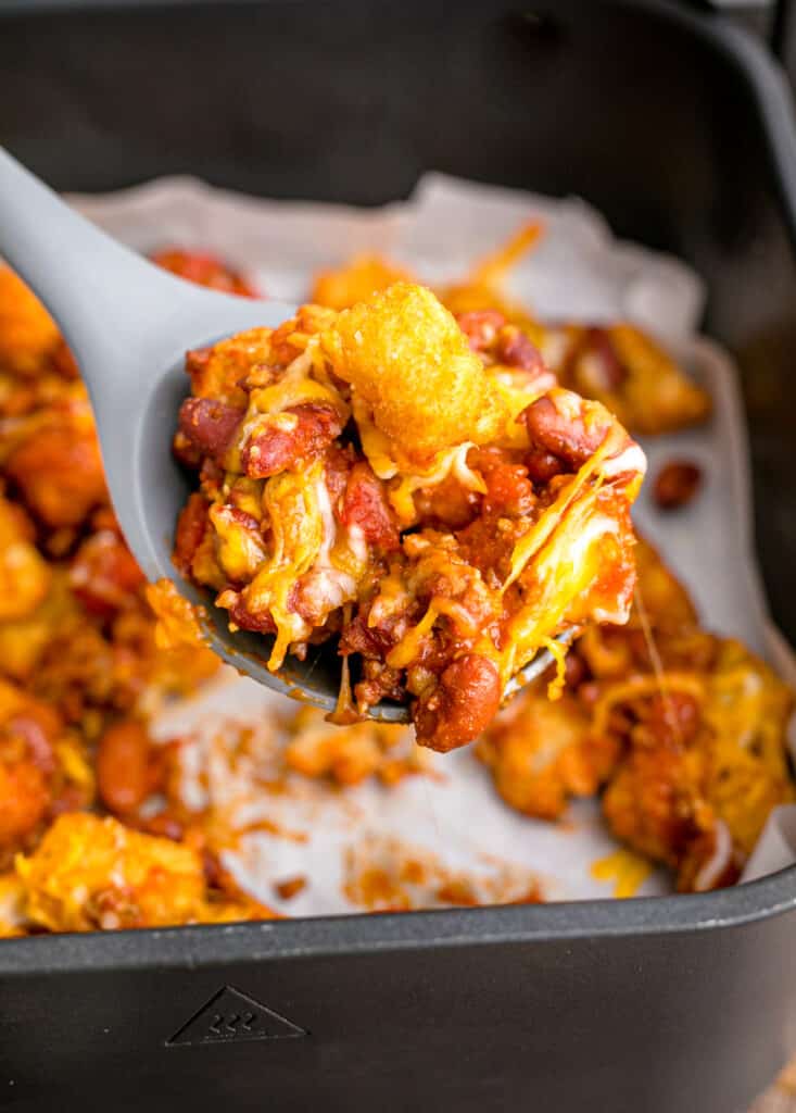 Air Fryer Chili Cheese Tots - My Air Fryer Kitchen